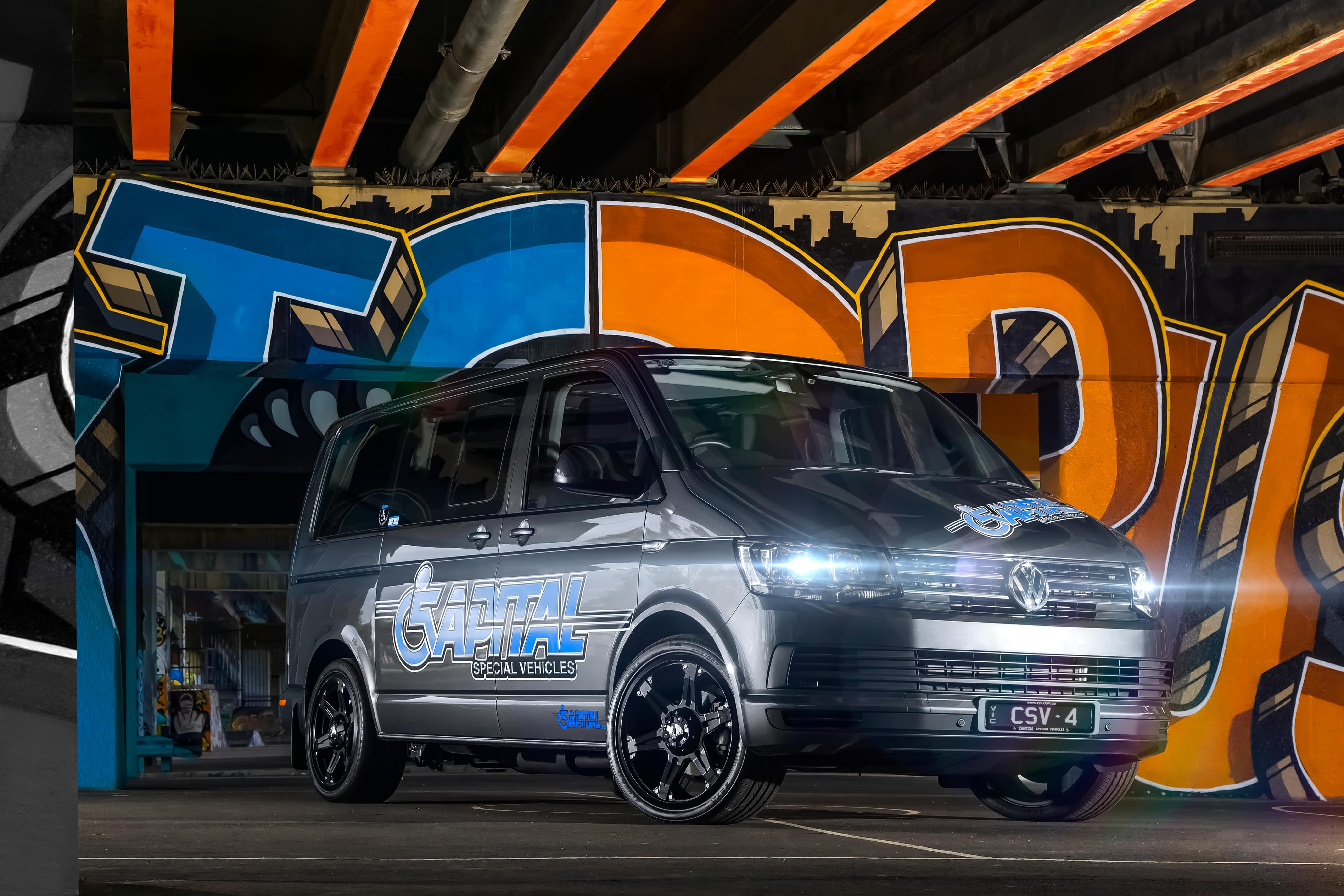 Vw T6 1 Multivan Short Wheel Base Rear Entry Capital Special Vehicles